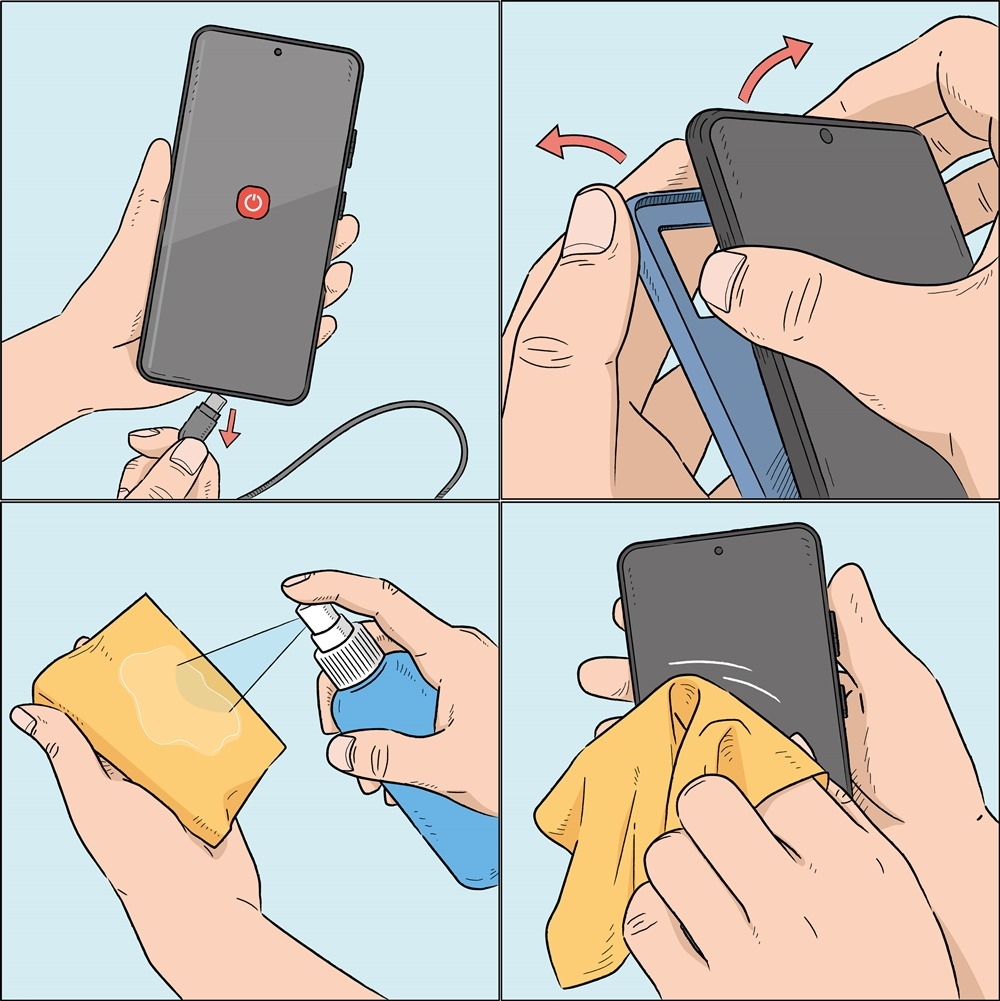 Tips for Keeping Your Smartphone Clean - Einfoldtech