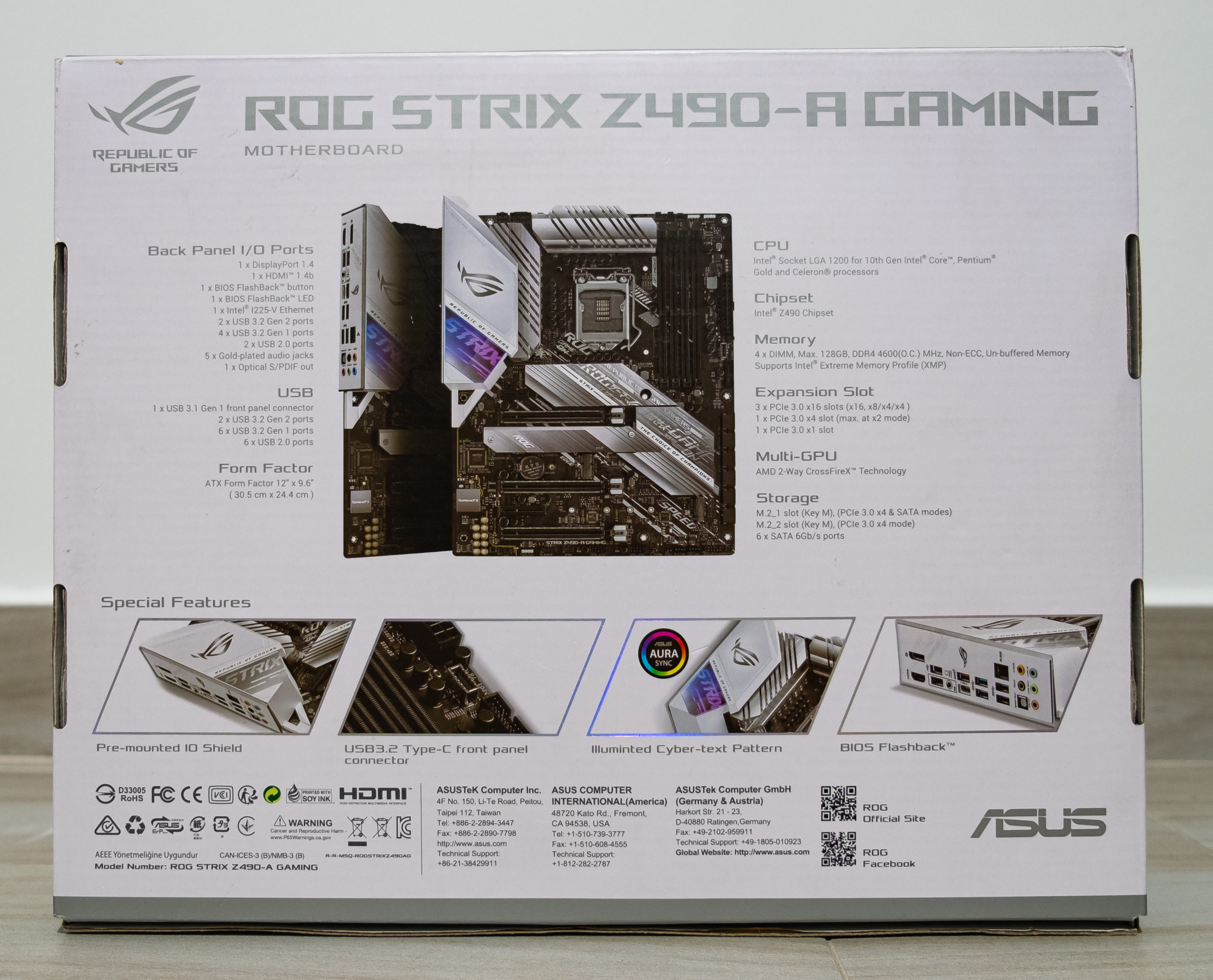 ASUS ROG STRIX Z490-A Gaming Hardware - Review - Einfoldtech