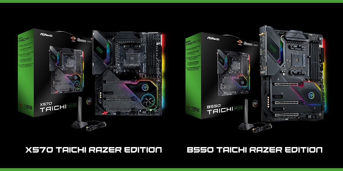 ASRock TAICHI RAZER EDITION Gaming Motherboard Shows Infinite Potential ...