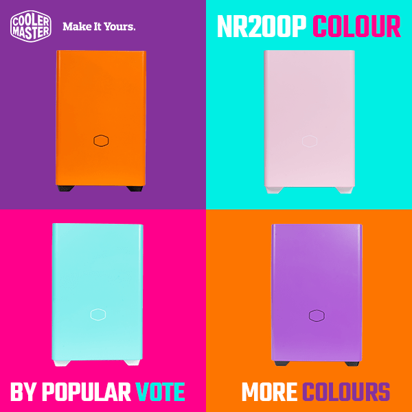 Cooler Master Launches The NR200P In 4 New Colorways - Einfoldtech