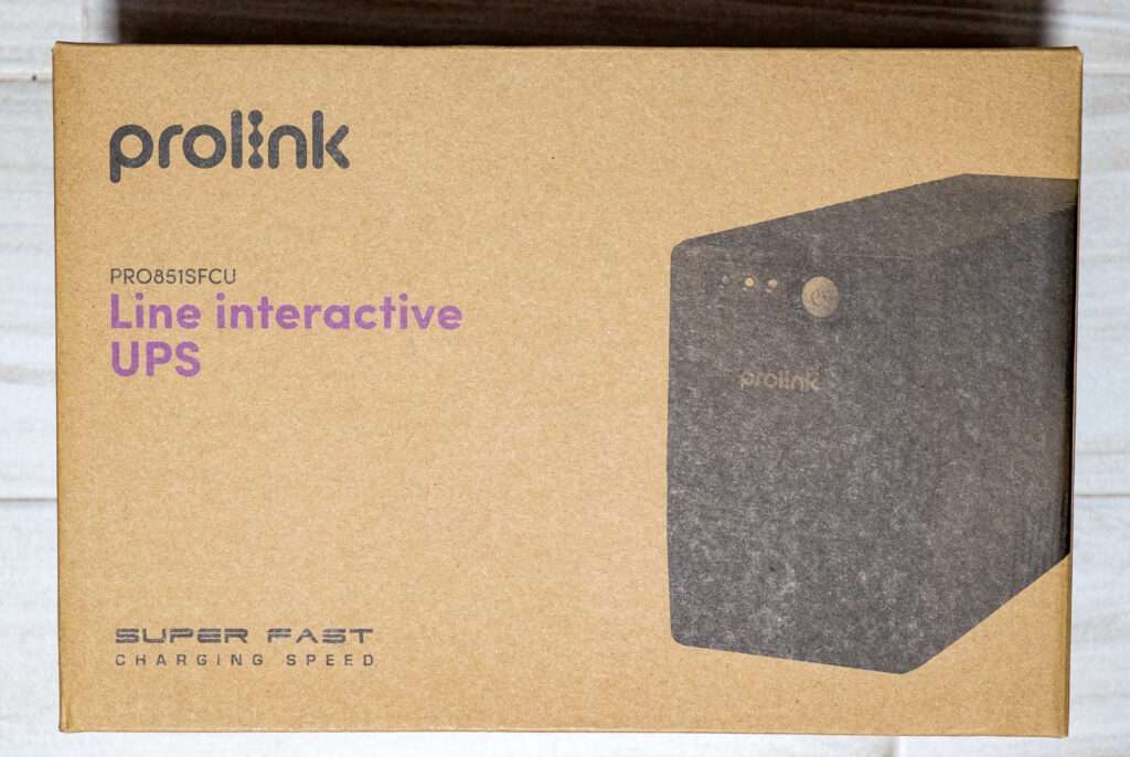 Prolink PRO851SFCU 850VA UPS - Super Fast Charging Line Interactive ...