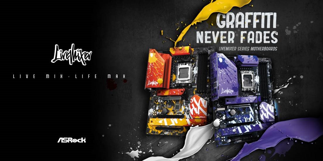 Born to Stream–ASRock Launches LiveMixer Series Motherboards - Einfoldtech