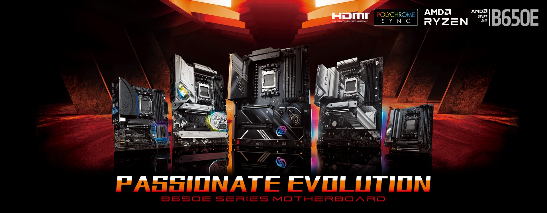ASRock Launches B650E/B650 Motherboard Series with Evolutionary Design ...