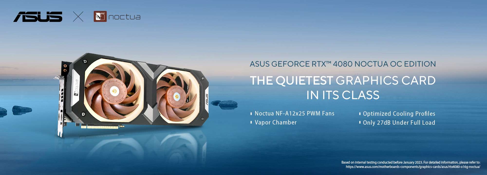 ASUS Announces GeForce RTX 4080 Noctua Edition Graphics Card - Einfoldtech