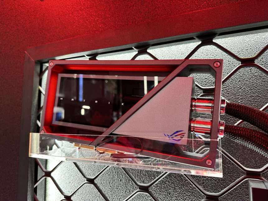 ASUS Republic of Gamers Unveils ROG Matrix GeForce RTX 4090 with Liquid ...