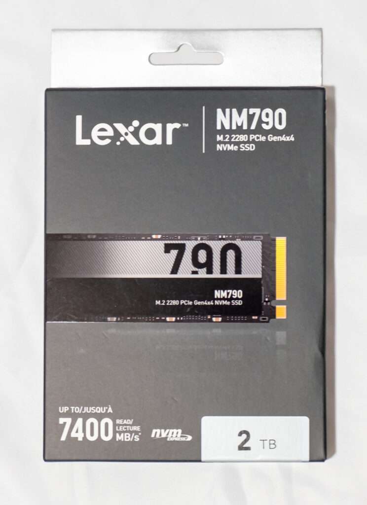Lexar NM790 2TB PCIe Gen 4×4 NVMe SSD - Einfoldtech