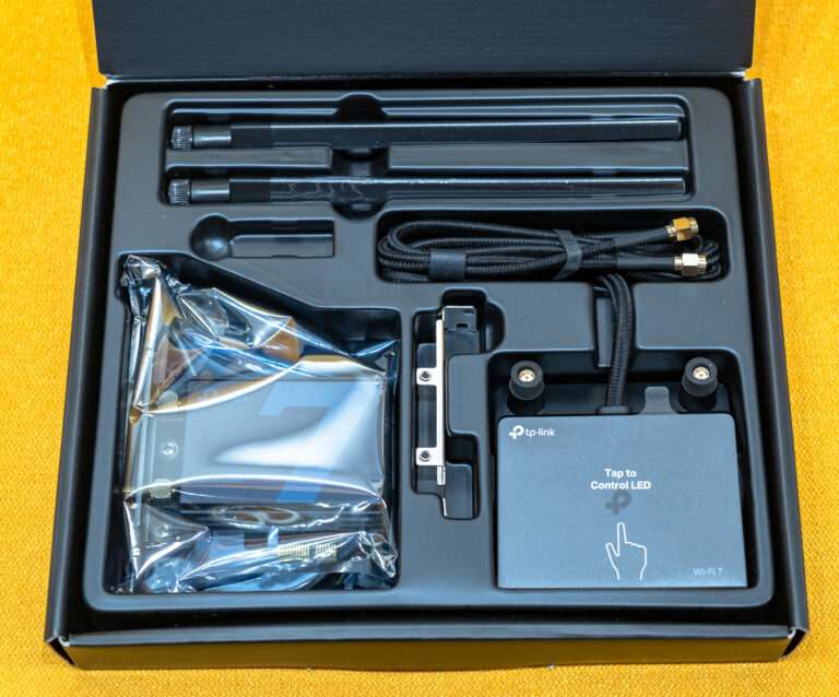 TP-Link Archer TBE550E- BE9300 WIFI 7 / Bluetooth 5.4 PCIe Adapter ...