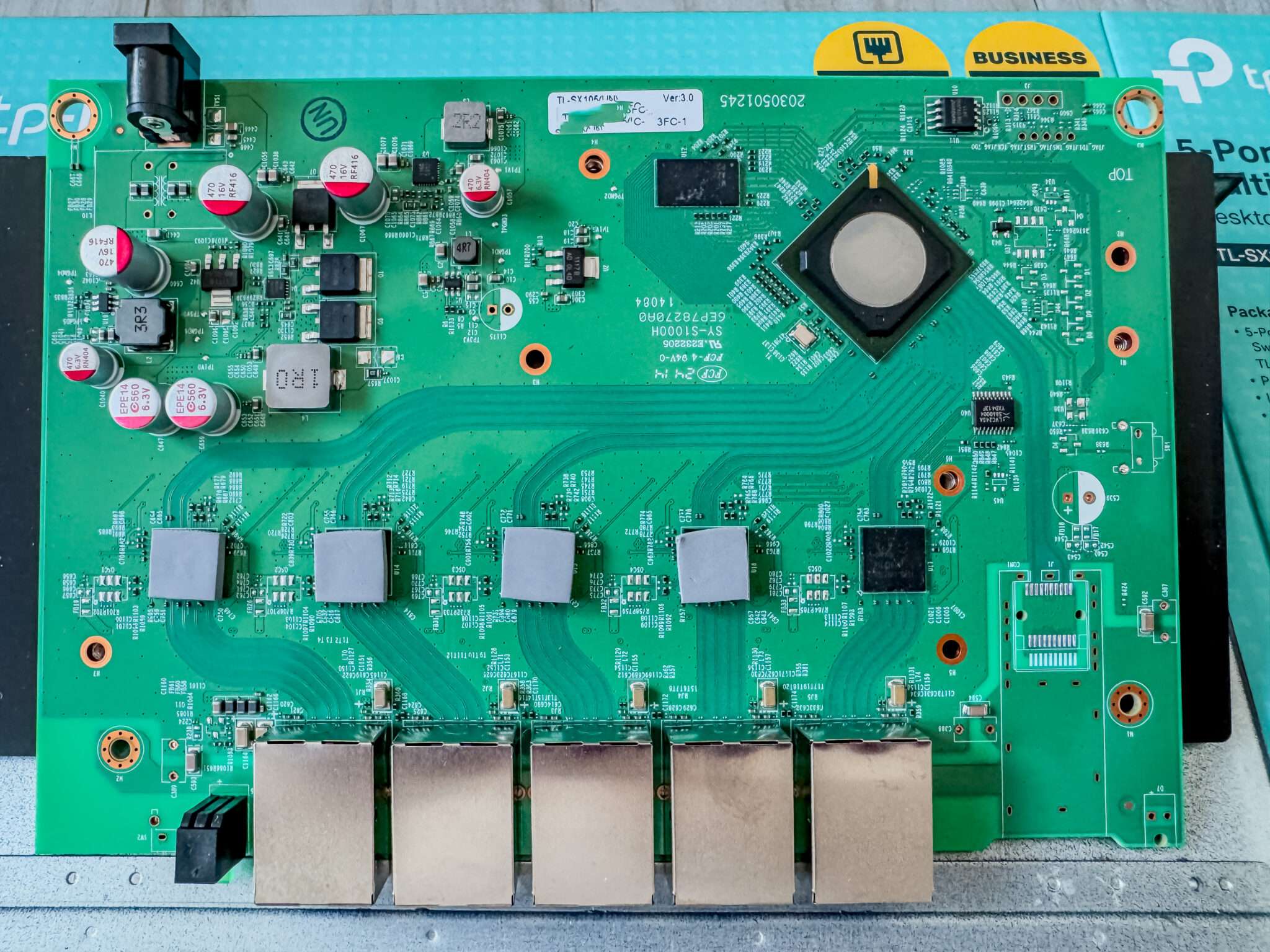 TP-Link TL-SX105 5-Port 10Gbe Switch - Einfoldtech