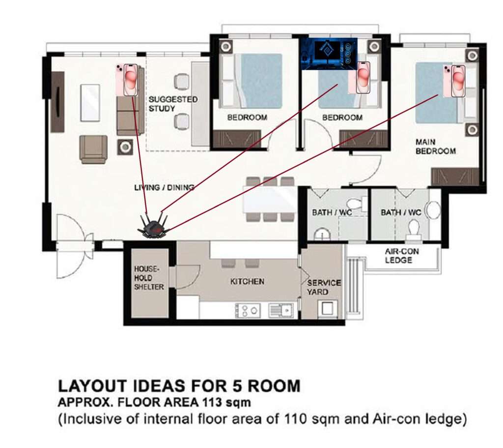 ASUS RT-BE86U Mid Range WIFI 7 Router - Einfoldtech