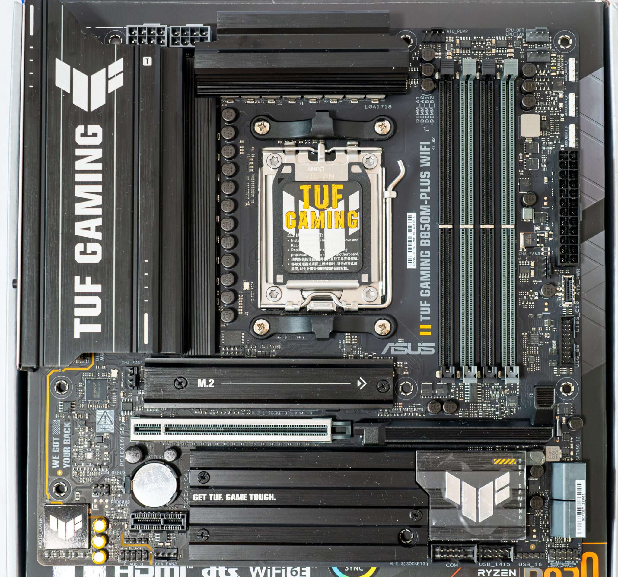 ASUS TUF GAMING B850M-PLUS WIFI - Built for Durability and Performance - Einfoldtech